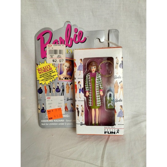 Barbie | Accessories | Vintage Barbie Keychain 995 Poodle Parade ...
